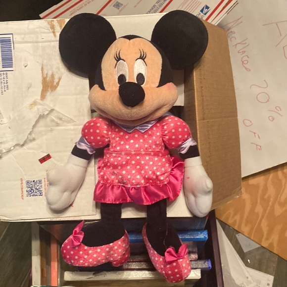 Disney | Toys | 4 Inch Disney Minnie Mouse Stuffed Animal | Poshmark